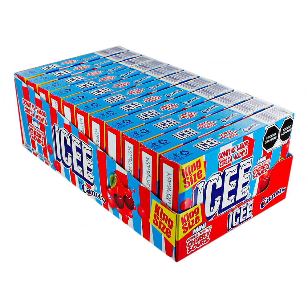 ICEE GOMA CHERRY 85G 6/11 – superdulces.com