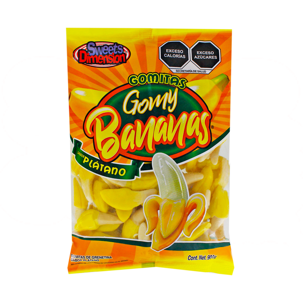 GOMY BANANA 12/900 G – superdulces.com
