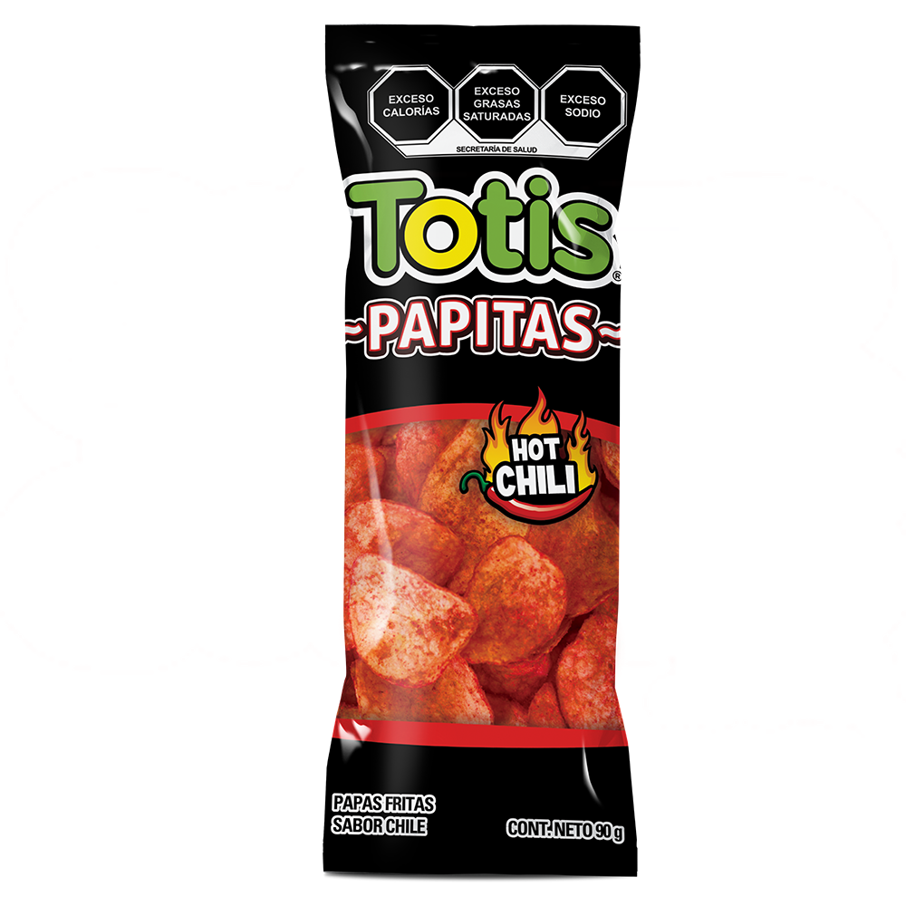 TOTIS HOT CHILI 40/90 G – superdulces.com