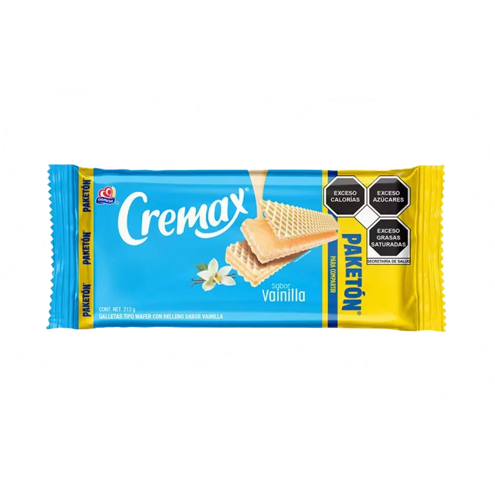 CREMAX VAINILLA 8/213G – superdulces.com