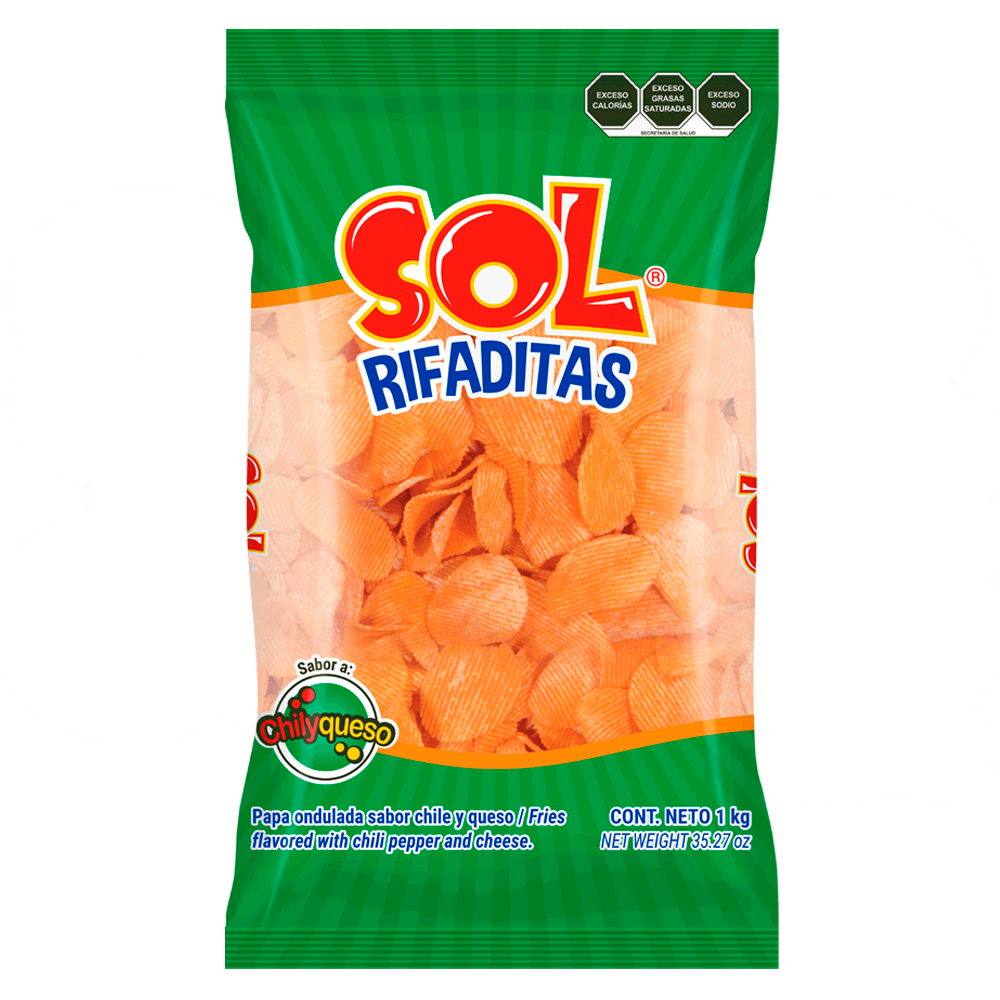 SOL CHIPS RIFADITA 4/1KG – superdulces.com