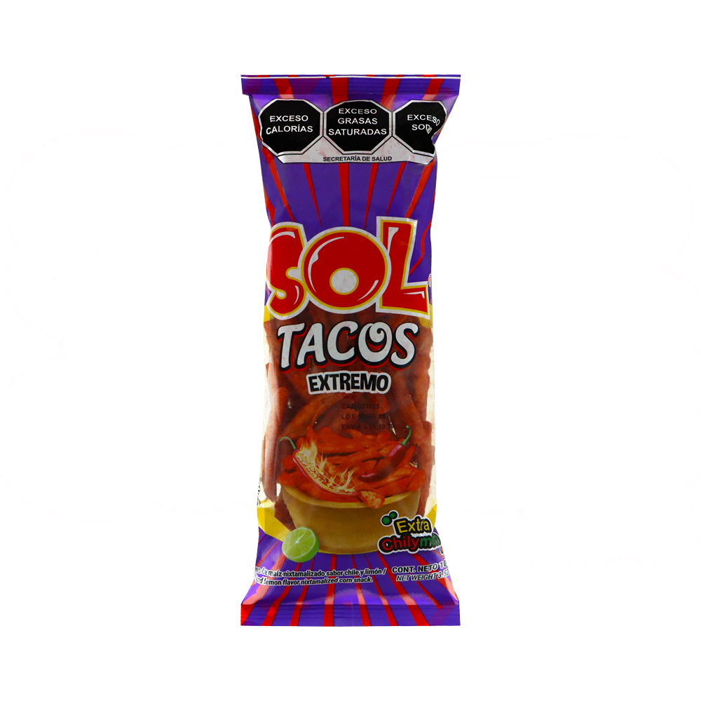 SOL TACOS EXTREMO 54/100G