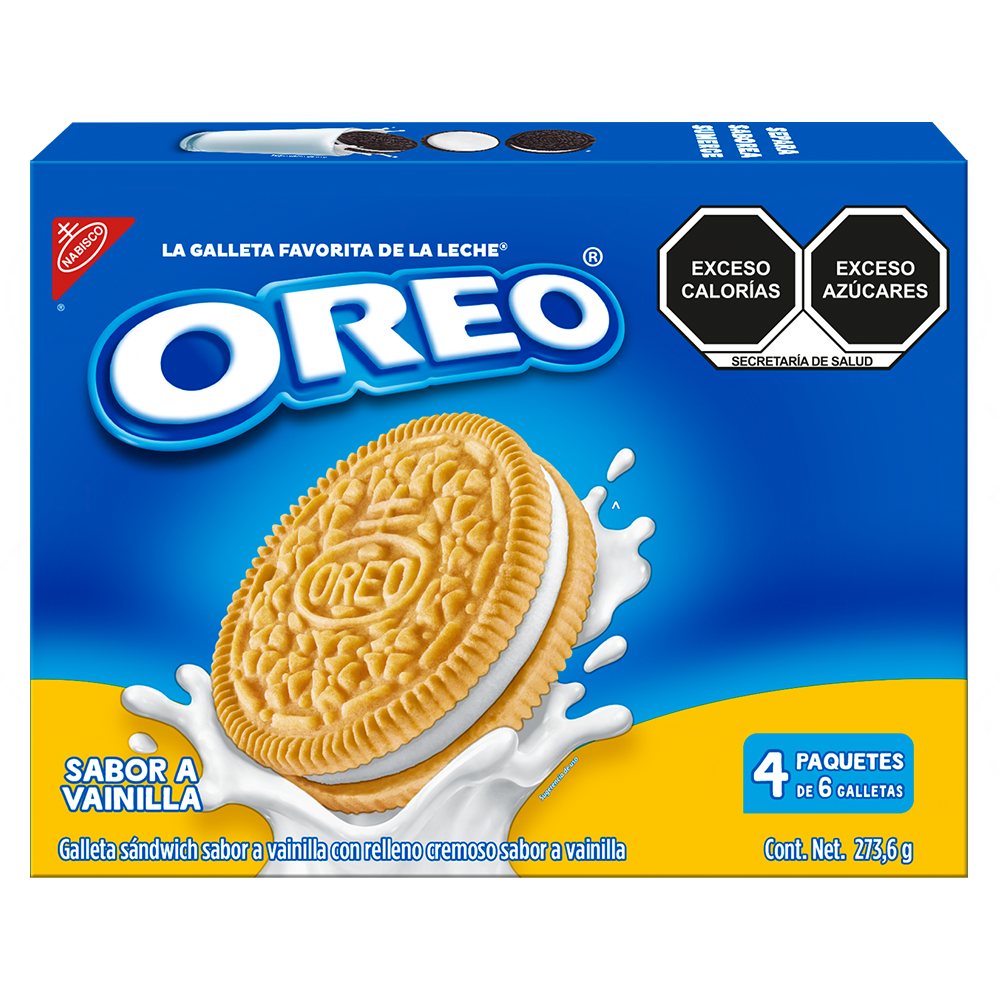 OREO VAINILLA 12/252GRS – superdulces.com